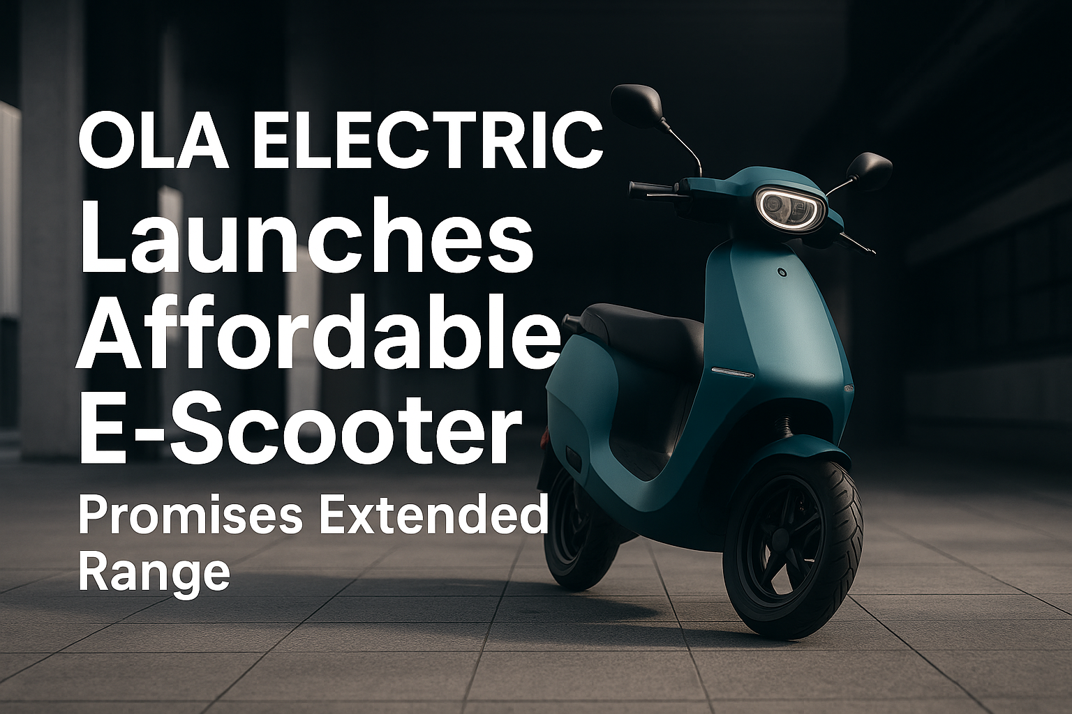 Ola Launches New Affordable Electric Scooter in India